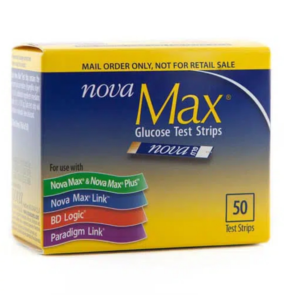 Nova Max® Diabetes Test Strips - Advanced Diabetes Supply®